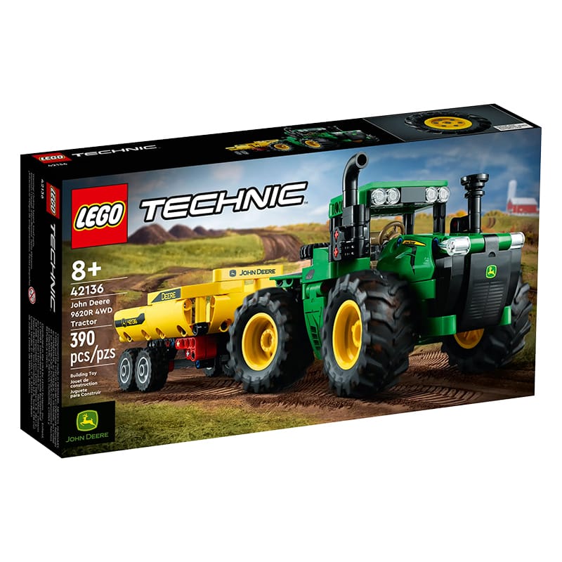 LEGO 42136 John Deere 9620R 4WD Tractor - Brickhero | Lego Nieuws en ...